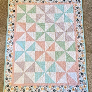 Double Irish Chain Baby Quilt Pattern - Etsy