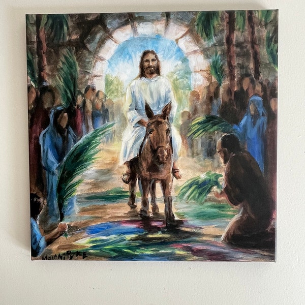 Jesus Returns Art Print of Jesus Christ Descending on White Horse With ...
