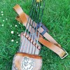Real Leather Side Quiver Archery - Etsy