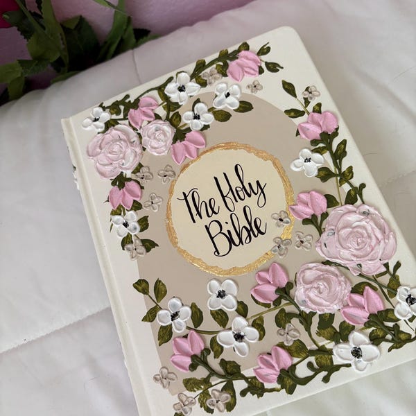 The Camellia Bible | Personalized Bibles | ESV | NKJV | NIV ...