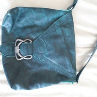 Lime Green Leather Tote Leather Zipper Pocket & Purse 2 - Etsy Australia