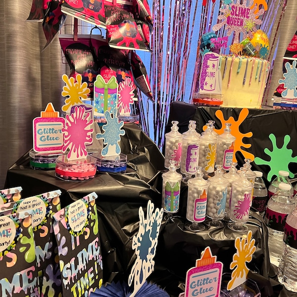 Slime Birthday Party Theme | Slime Bash | Slime Party Decor | Slime ...