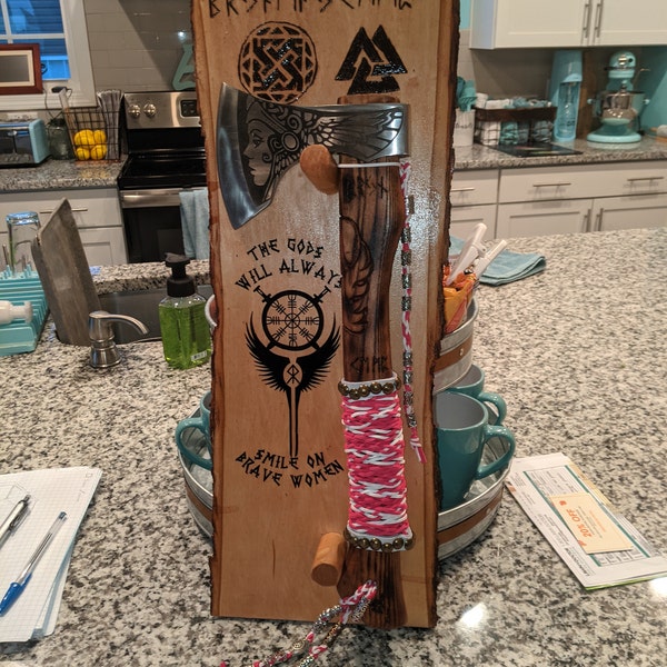 Die Cut Viking Decal, Valkyrie Sticker, Viking Woman Decal, Viking ...