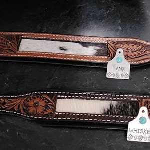 Tooled Leather Smart Watch Band Customized Gift Country Western Style ...