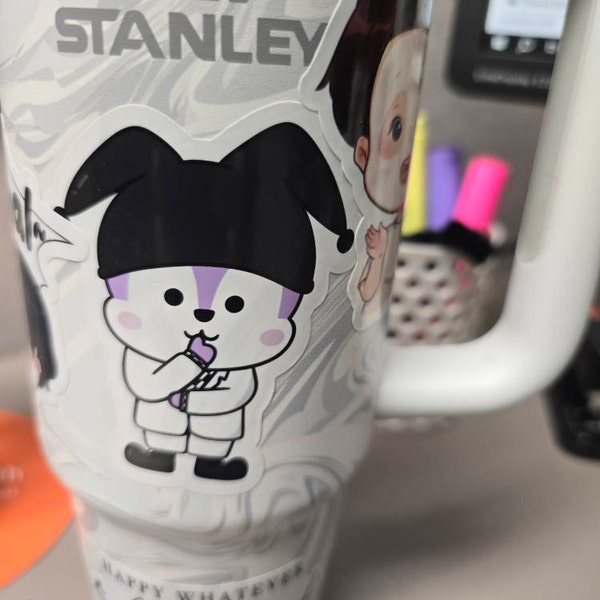 Mang Jack in the Box JITB Sticker Vinyl Waterpoof | Jhope Hobi Hoseok ...