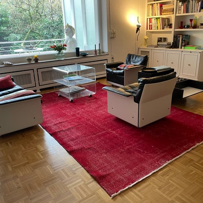 Red Runner Rug, Hallway Rug , Ethnic Rug , Boho Rug , Vintage Rug ...