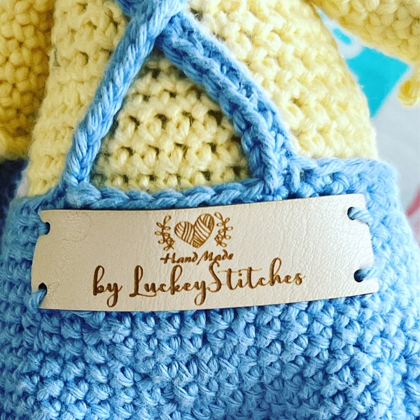 Sewing Name Tags for Handmade Items, Custom Labels, Personalized ...
