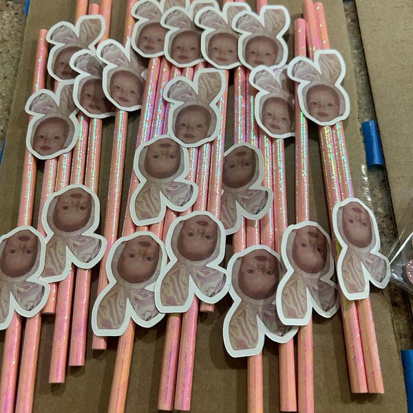 Baby Shower Decorations Ultrasound Confetti Custom Decorations Baby ...