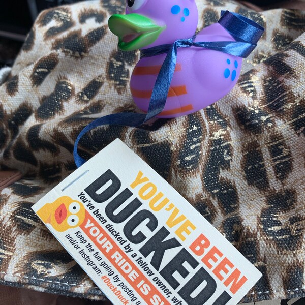 You've Been Ducked Tags. Download Printable JPG and PDF. Includes Svg ...