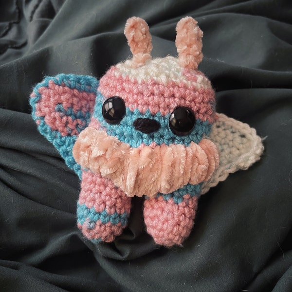 PATTERN ONLY! Moth and Mothman Crochet Pattern, Strawberry Moth, PDF ...