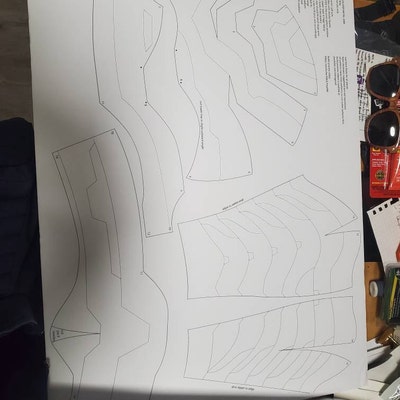 Bat Cosplay Foam Armor Templates - Etsy