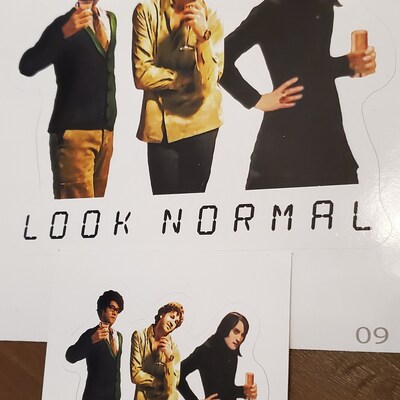 The IT Crowd Look Normal Kiss-cut Stickers - Etsy