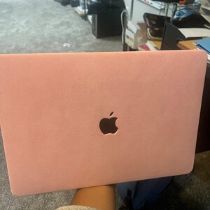 Frosted Leather Pink Hard Case Cover for Macbook Air 13 M1 M2 - Etsy
