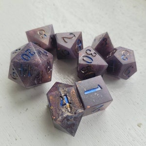 Channel Divinity 7 Piece D&D Dice Set - Etsy