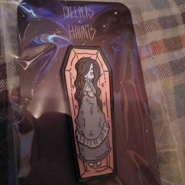 Eternal Vampire Coffin Pin - Etsy