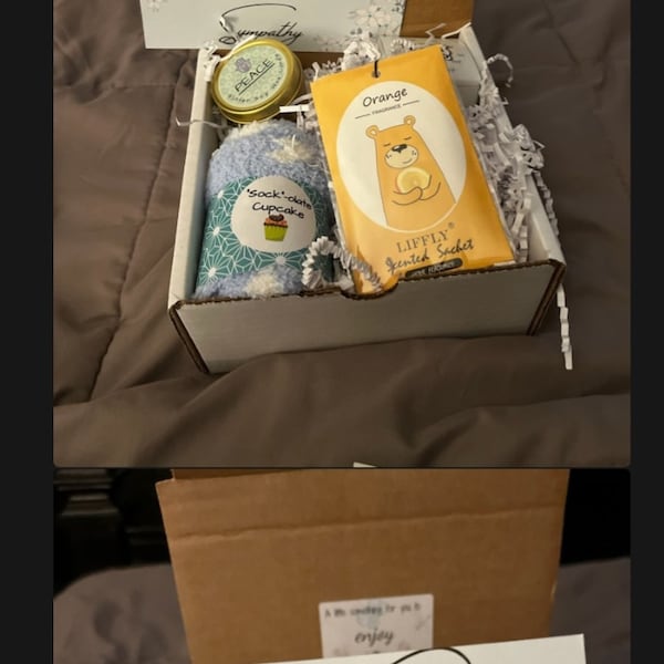 Comforting Care Package for Him, Unique Gift Box for Him, Gift for ...