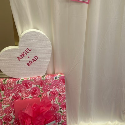 Large Conversation Hearts, Candy Hearts, Photo Booth Props, Heart ...