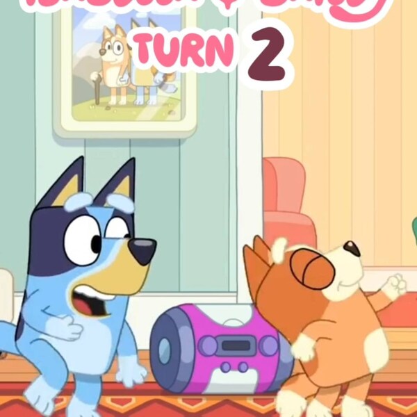 Editable Bluey Boy Birthday Banner, Bluey Party Flags, Bluey Boy Party ...