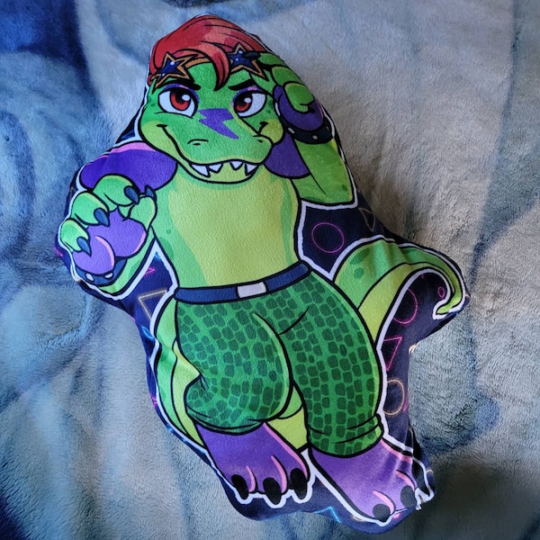 Glamrock Animatronics Plush Pillow - Freddy Fazbear Monty Gator Roxy ...