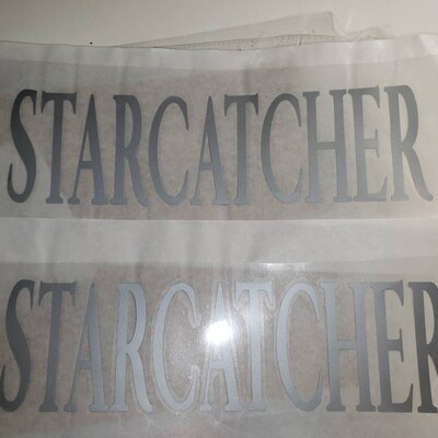 Single Letter Iron on 1 Custom Letter /iron on Vinyl - Etsy