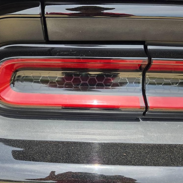 Solid Honeycomb Brake Light/reverse Light Decal Overlay Fits Dodge ...