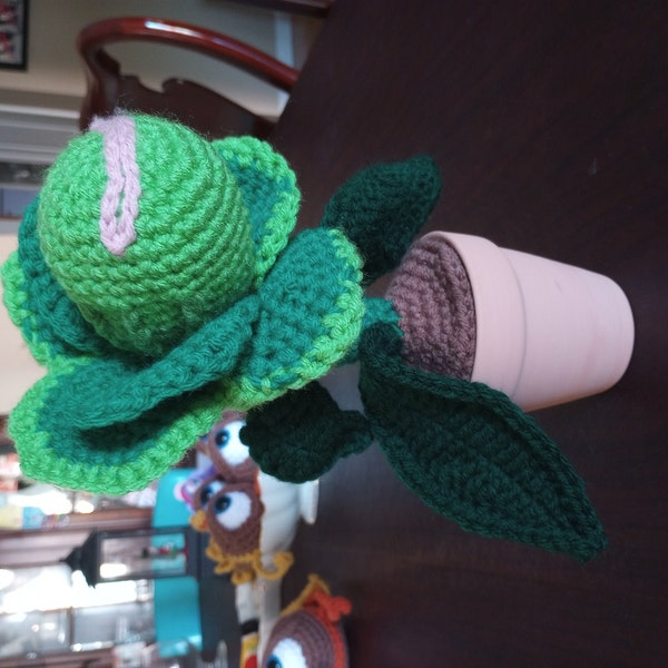 PATTERN ONLY - Baby Audrey II Plant Crochet Pattern - Little Shop of ...