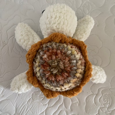 Petal the Sunflower Turtle Pattern Crochet PDF Download - Etsy