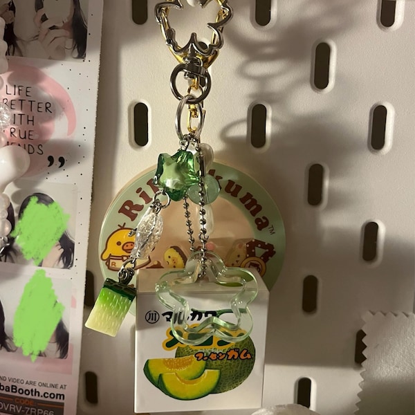 Japanese Gashapon Mini Food Dessert Trinket Beaded Keychains ...