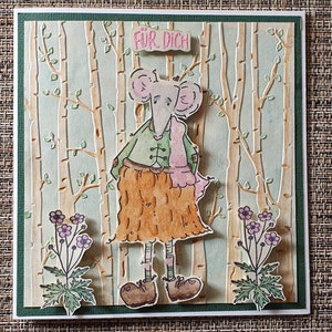 The Clans Guardian Angel A6 stamp set-Tracy Easson | Etsy