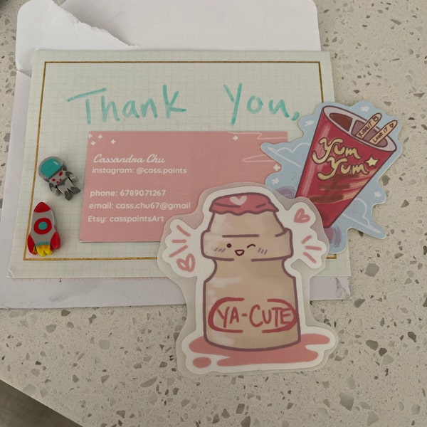 Ya-cute! (yakult) Sticker - Etsy