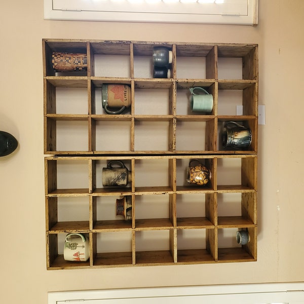 Coffee Mug Storage~coffee Cup Storage~coffee Mug Shelf~coffee Cup Shelf ...