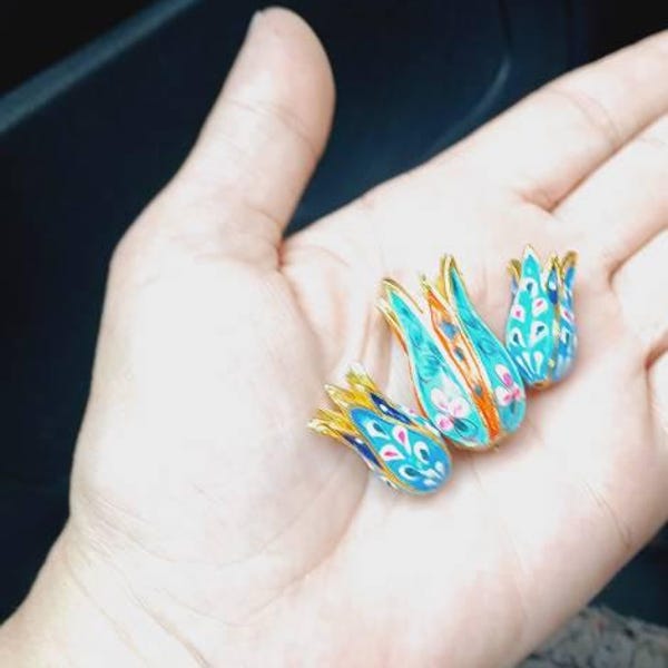 Rising Sun Ear Cuff | 22kt Gold, Silver, Black Rhodium & Rose Gold ...