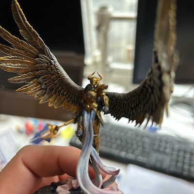 Akhekh Dream Dragon 3d Printed Miniature With Decorative Base - Etsy UK