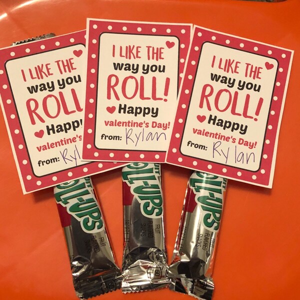 Printable Tootsie Roll Valentine, School Valentines, Classroom Exchange ...