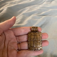 Reed Ogham Charm, Copper Pendant, Celtic Tree Astrology, Connemara ...