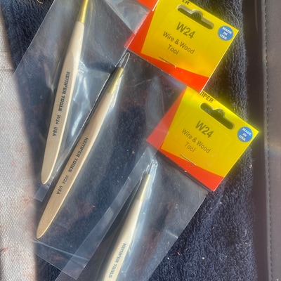 Wood Sculpting Tools Kemper W24 Clay Sculpting Tool - Wire & Wood ...