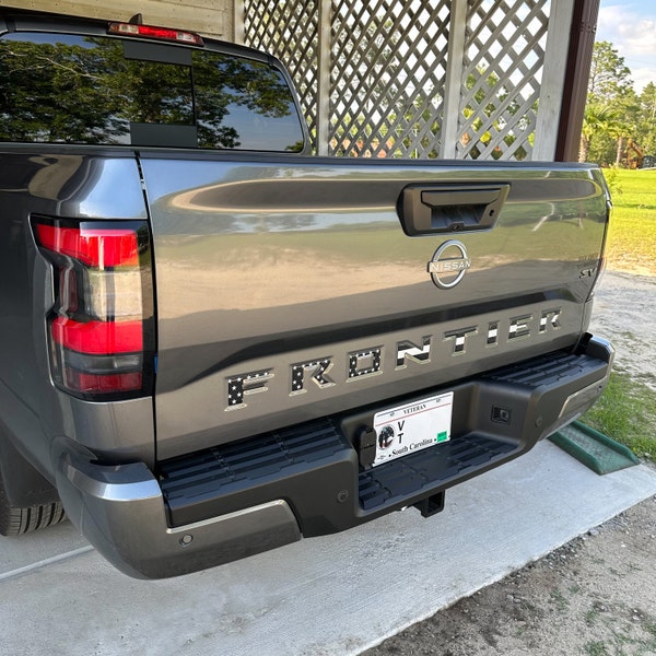 For NISSAN FRONTIER 2022 2023 2024 2025 Raised Tailgate Decals Stickers ...