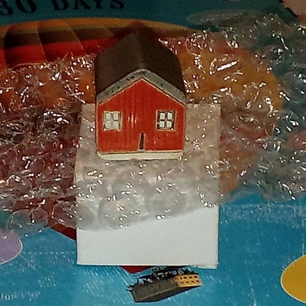 Set of 5 Burano Houses - Miniature - House - Tiny Small House ...