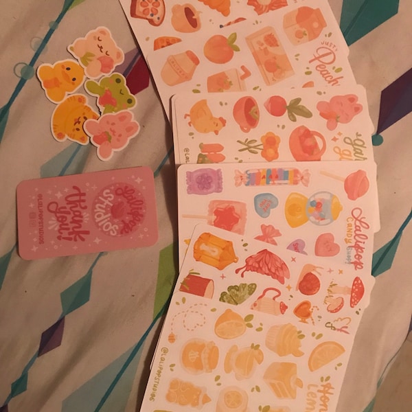 Cozy Cafe Sticker Sheet | Aesthetic Coffee Stickers, Cat Stickers ...