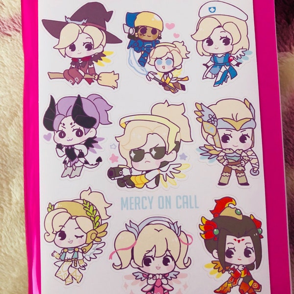 Mercy Love Sticker Sheet - Etsy