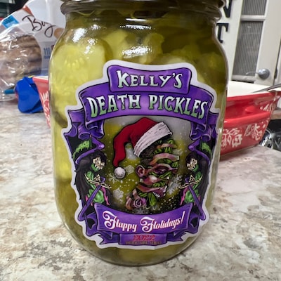 Our New Specialty Pickle Flight Kelly's Death Pickles 4 8 Oz. Jar ...