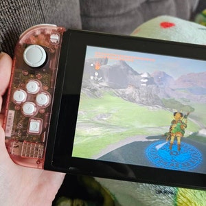 CUSTOM Pro Controller Nintendo SWITCH LED Mod Black on Black - Etsy