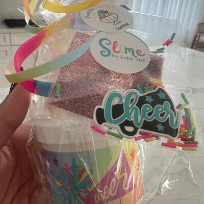 Slime Pink Lemonade Glossy Slime by Sofia 702 Slime Shop Scented Slime Charms Kids Toy Lemonade ...