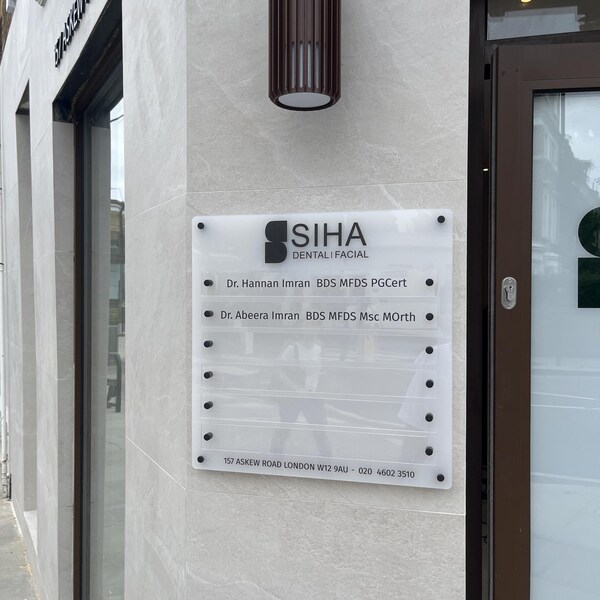 Apartment Sign Set, Suite Number Sign, Acrylic Resident Sign, Wall ...