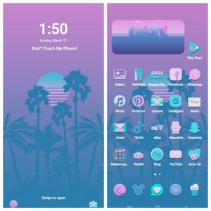 AMETAL Theme App Icon Set, Custom Icons for iPhone and Android Home ...