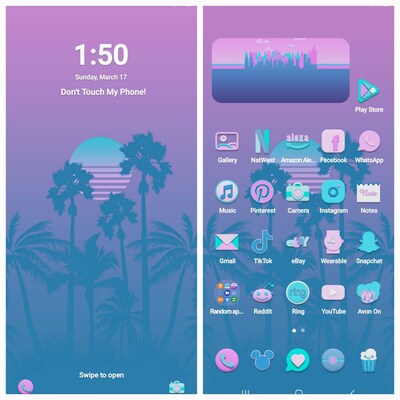 AMETAL Theme App Icon Set, Custom Icons for iPhone and Android Home ...