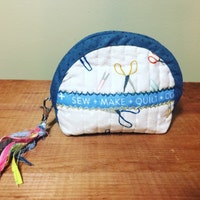PDF Quilted Notions Pouch Sewing Pattern - Zipper Pouch - Etsy Canada