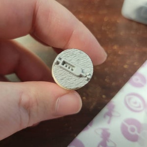 Garbage Rubber Stamp Trash Can Stamp Cute Garbage Stamp - Etsy