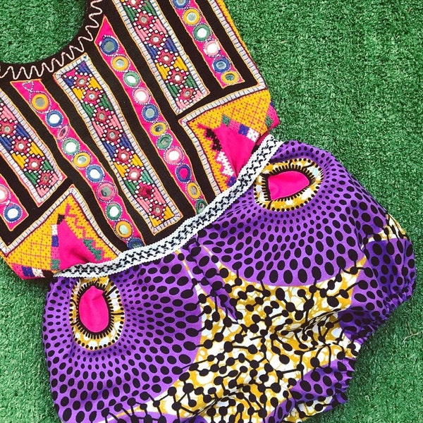 African Tanzania Nida Kanga Khanga Sarong /beach Wrap/fabrics for Dress ...