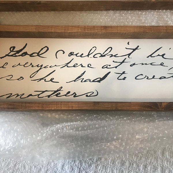 CUSTOM Sign,personalized Sign,loved Ones Handwriting,sentimental Gift ...